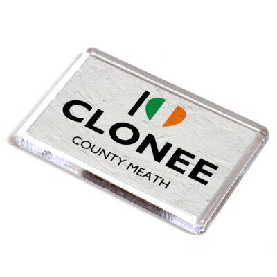 FRIDGE MAGNET - I Love Clonee, County Meath - Ireland | eBay