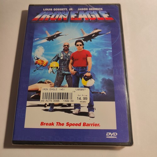 Iron Eagle (DVD, 1999)Jason Gedrick Louis Gossett Jr NEW SEALED ...