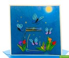Fireflies Quilling Greeting Card - Unique Dedicated Handmade Art | eBay