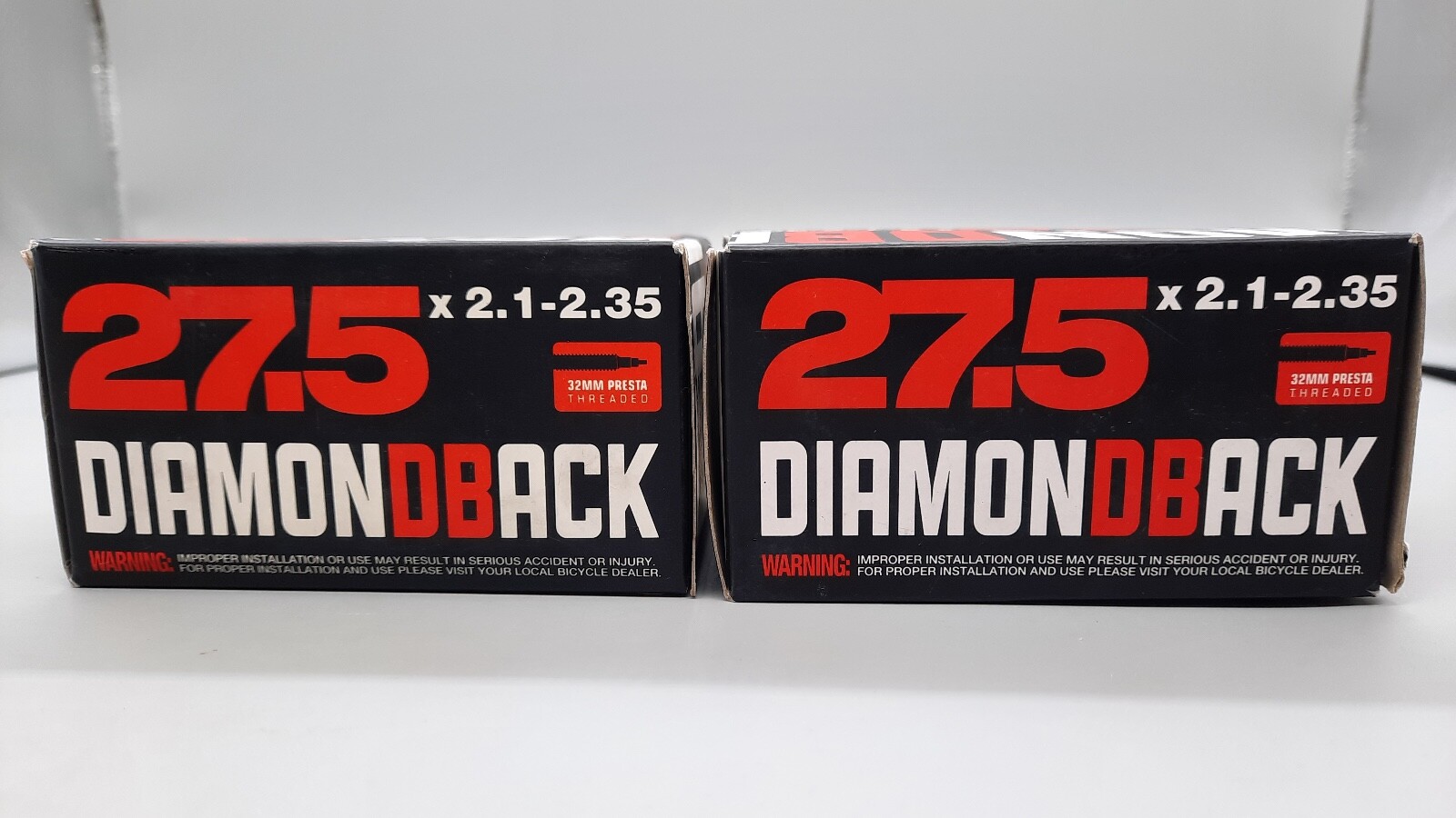 DIAMONDBACK Premium Inner Tube 27.5 X 2.1 - 2.35, 2 Pack, NEW!! | eBay