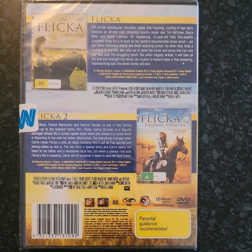 Flicka / Flicka 2 - Friends Forever (Box Set, DVD, 2010) for sale ...