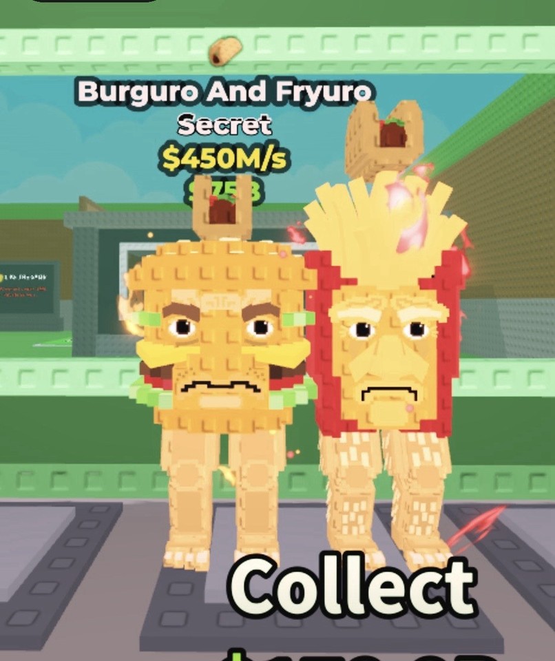 Steal A Brainrot BURGURO AND FRYURO 450m Taco Trait EXTREMELY Rare ...