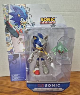 Metal Virus Sonic Jakks Pacific 4" Sonic The Hedgehog Comic Collection ...