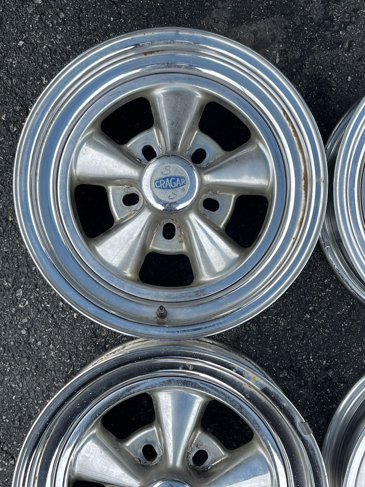 Cragar SS 15x6 Unilug Wheel Set – 5x4.5 & 5x4.75 Bolt Pattern (READ) | eBay