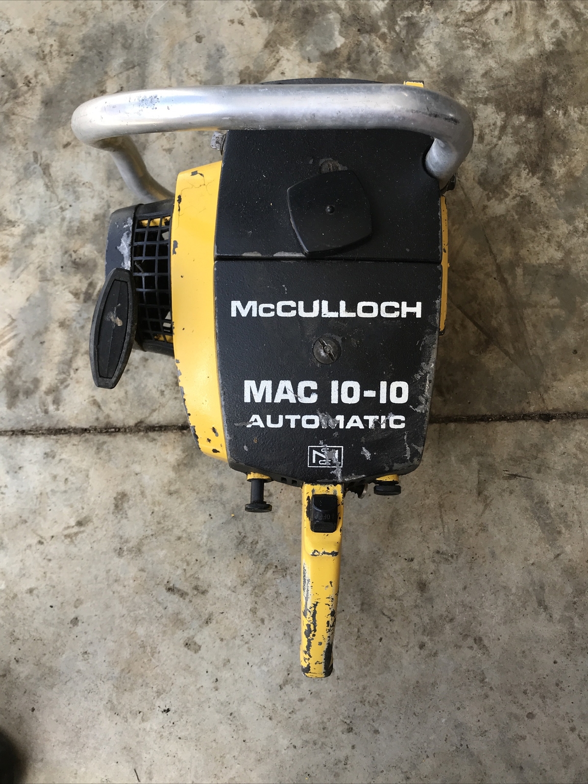 Vintage McCULLOCH MAC 10-10 AUTOMATIC Chainsaw sss | eBay