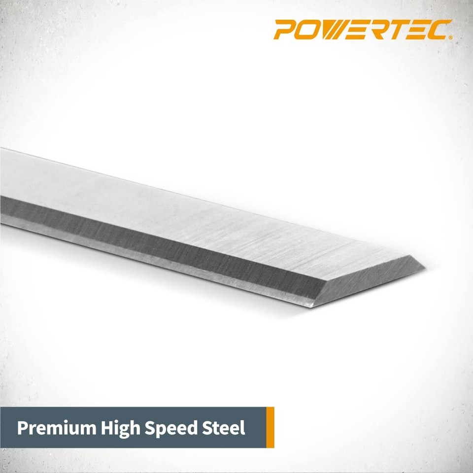 POWERTEC 12-1/2 Inch Planer Blades for Delta TP305 WEN 6550 Craftsman ...