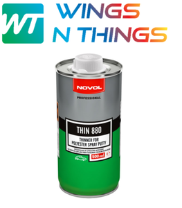 NOVOL THIN 880 POLYESTER SPRAY FILLER THINNER 500ML | eBay