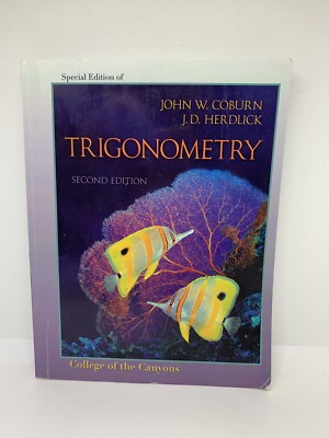 Trigonometry Second Edition John W. Coburn | eBay