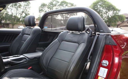 2015-2023 Ford Mustang Wind Screen Deflector- Convertibles WITH/WITHOUT ...
