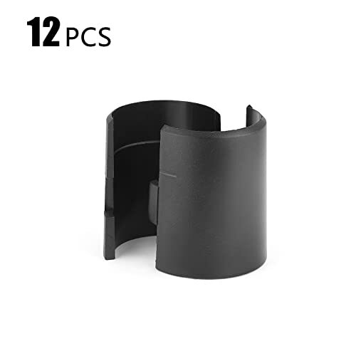 12 Pack Wire Shelving Shelf Lock Clips For 11/2" Post Wire Shelf Clips ...