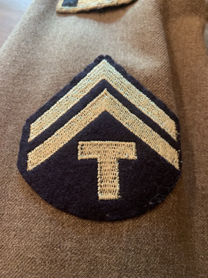 Vintage World War II Army Decorated Wool Jacket | eBay