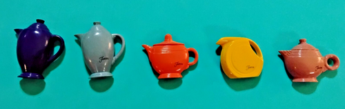 Lot of 5 Vintage Fiesta Ware Collectible Refrigerator Magnets Nice ...