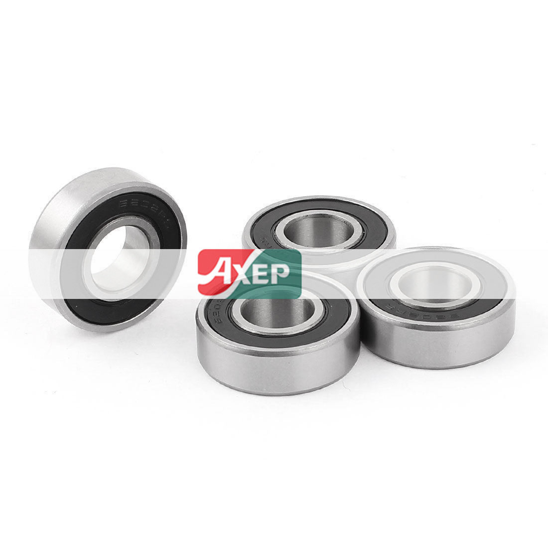 A 4Pcs 6202RS 15 x35 x10 mm Roller-Skating Skating Deep Groove Ball ...