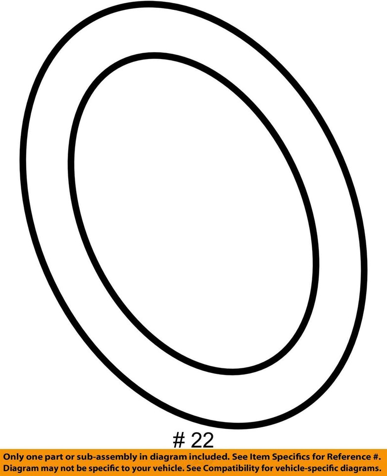 GM OEM 20-24 Encore GX Axle Differential-Oil Slinger Seal 23321677 | eBay