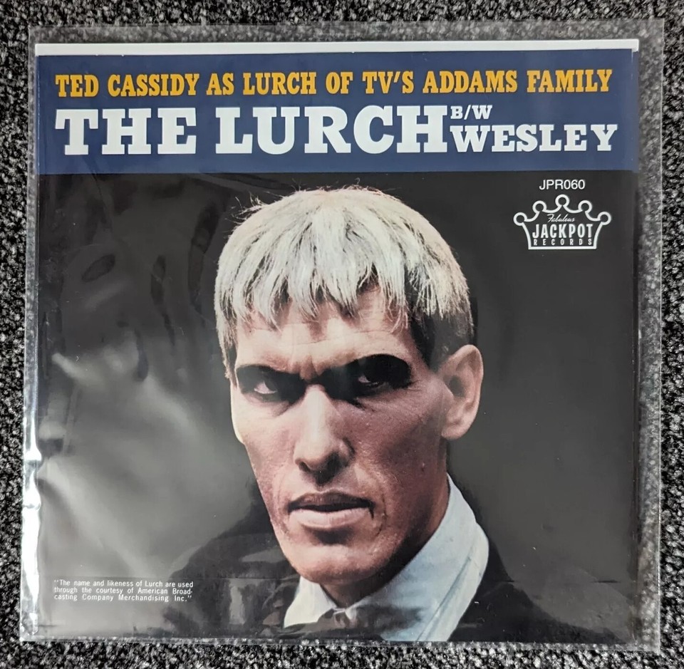 TED CASSIDY - LURCH / WESLEY RSD 2020 45 The Addams Family TV SHOW 500 ...