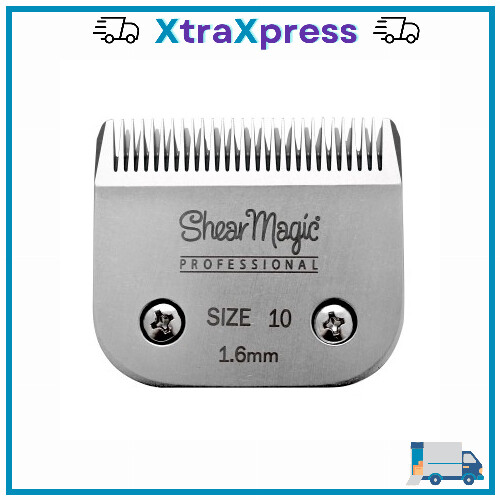 Shear Magic Clippers Professional Steel clipper blade Size 10 1.6mm ...