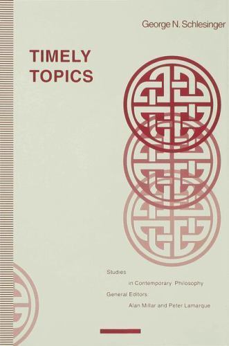 Timely Topics by George N. Schlesinger (1994, Hardcover) for sale ...
