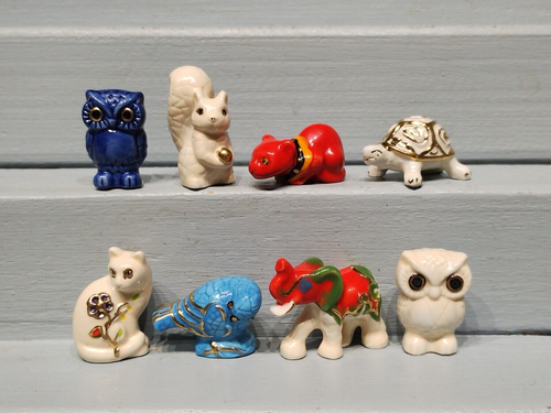 Série complète de fèves LONGWY 2012 LES ANIMAUX EMAUX Filet or * 174. ...