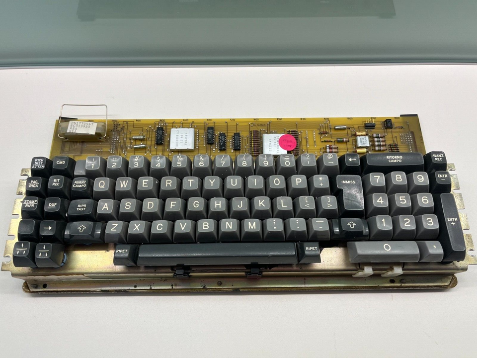 Tastiera 1977 IBM System/370 terminal IBM 3270 vintage retro computing ...