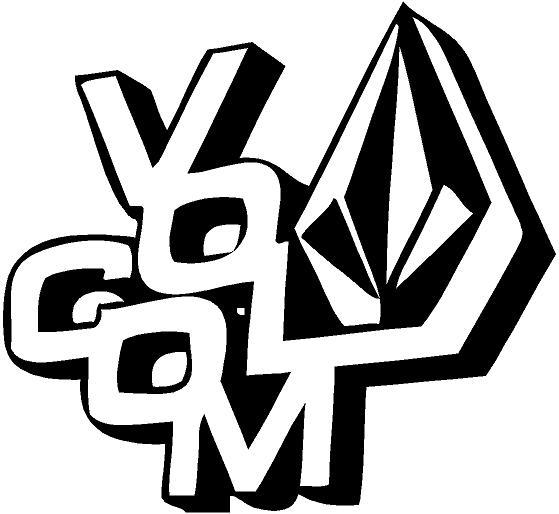 Printable Spraypaint Volcom Stone Stencil Best Sale ...