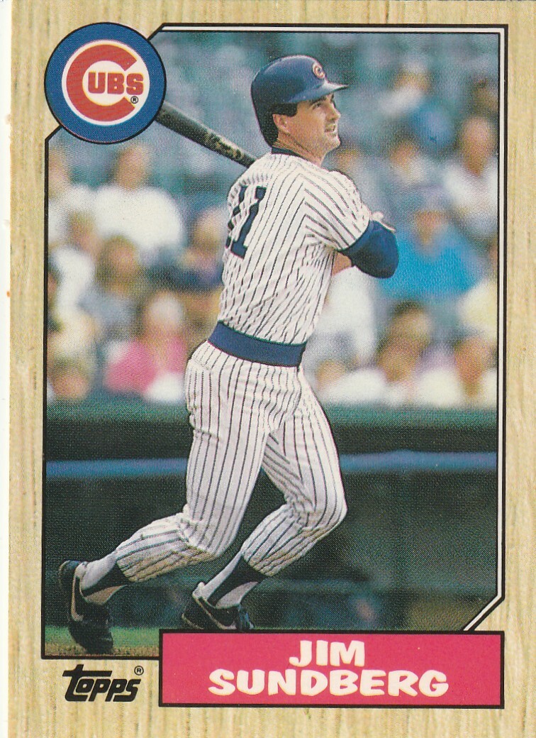 FREE SHIPPING-MINT-1987 Topps Traded Jim Sundberg #119T CUBS PLUS BONUS ...