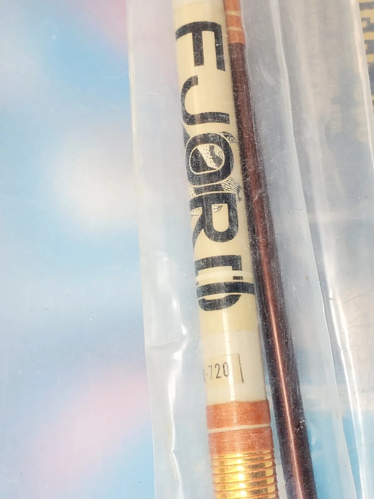 RARE Vtg New in plastic Old Stock fjord R720 2pc 8'5" Fly Rod Made In ...