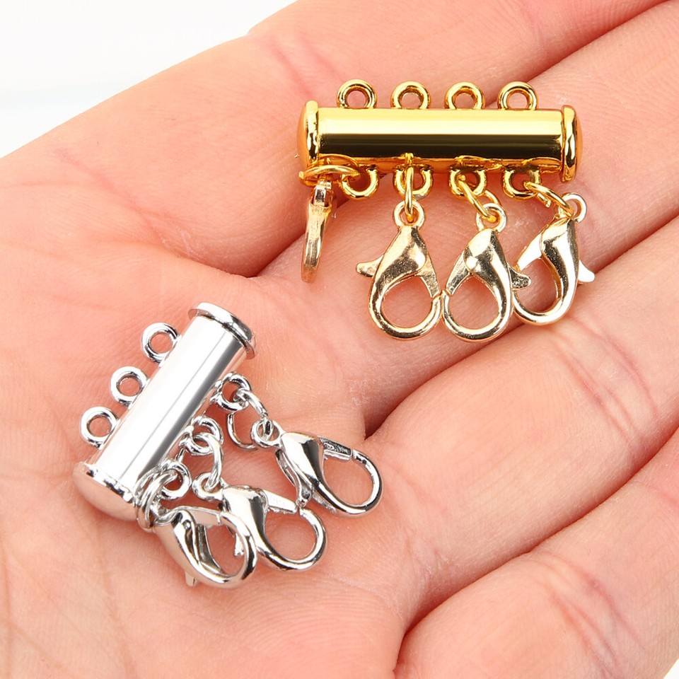 8PCS Necklace Separator Layered Necklace Clasp Magnetic Jewelry Clasps ...