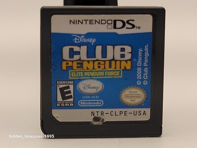 Club Penguin Elite Penguin Force (Nintendo DS Game Cart Tested Works ...