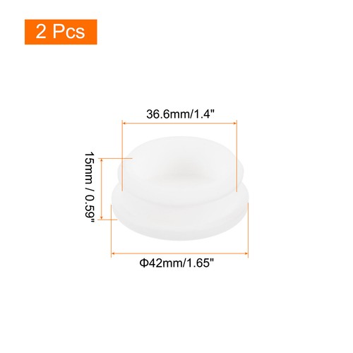 Silicone Snap in Locking Hole Plugs, Seal Cover Panel Round 36.6mm ...