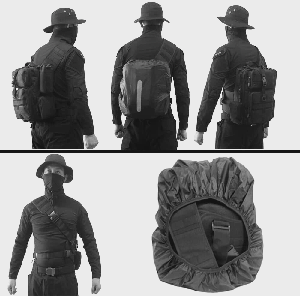Tom Clancy's The Division 2: SHD Agent Tactical Sling Bag w/ 4 MORCLA ...