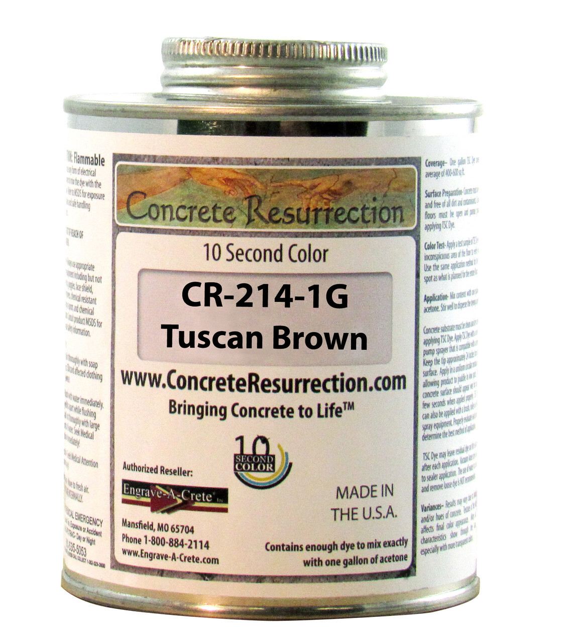 Ten Second Color - Tuscan Brown - 1 Gallon | eBay