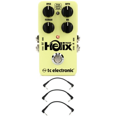 TC Electronic Helix Phaser Pedal with 3 Patch Cables | eBay