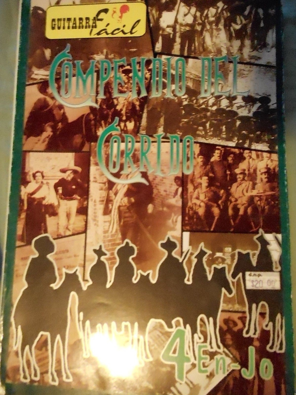 GUITARRA FACIL "COMPENDIO DEL CORRIDO VOL.4" MAS DE 120 CORRIDOS ...