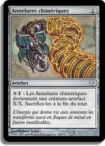 MTG Magic 5DN FOIL - Chimeric Coils/Annelures chimériques, French/VF | eBay