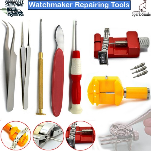 Pro Watch Tool Repair Kit Replace Watch Batteries Complete Beginner ...