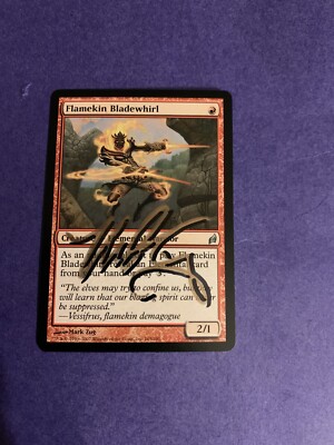 MTG Magic Flamekin Bladewhirl Signed Artist Proof X1 Lorwyn Mark Zug | eBay