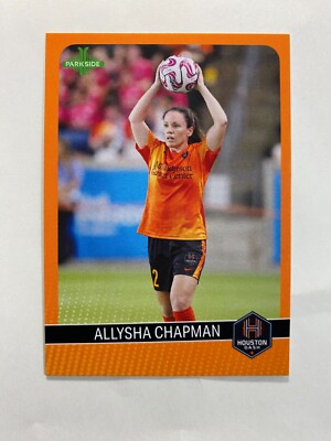Allysha Chapman 2023 Houston Dash #60 Parkside Vol 2 Stars of NWSL Card ...