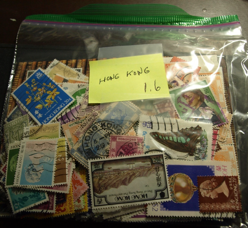 1.6 OUNCES HONG KONG STAMPS OFF PAPER UNCHECKED | eBay