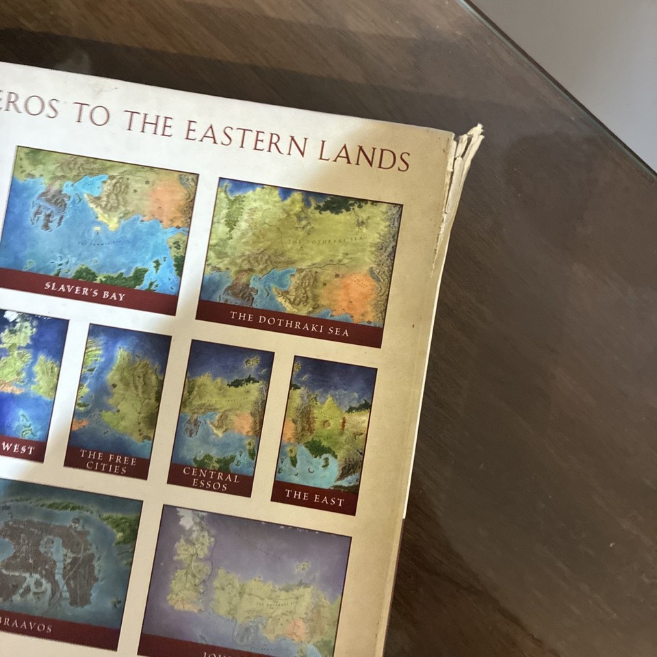 The Lands of Ice and Fire George R R Martin (Author Of Game Of Thrones ...