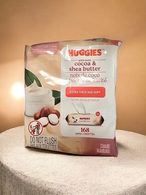 Huggies Cocoa Butter Wipes
