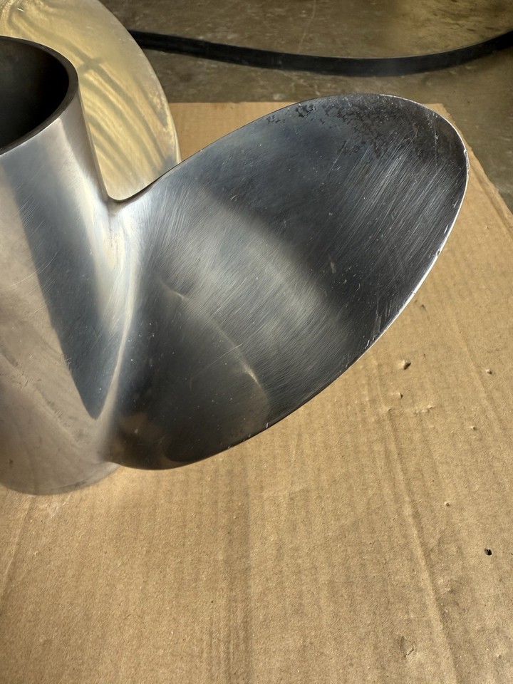 Mercury Quicksilver Trophy 24p 48-825940 A45 Stainless Steel Propeller ...
