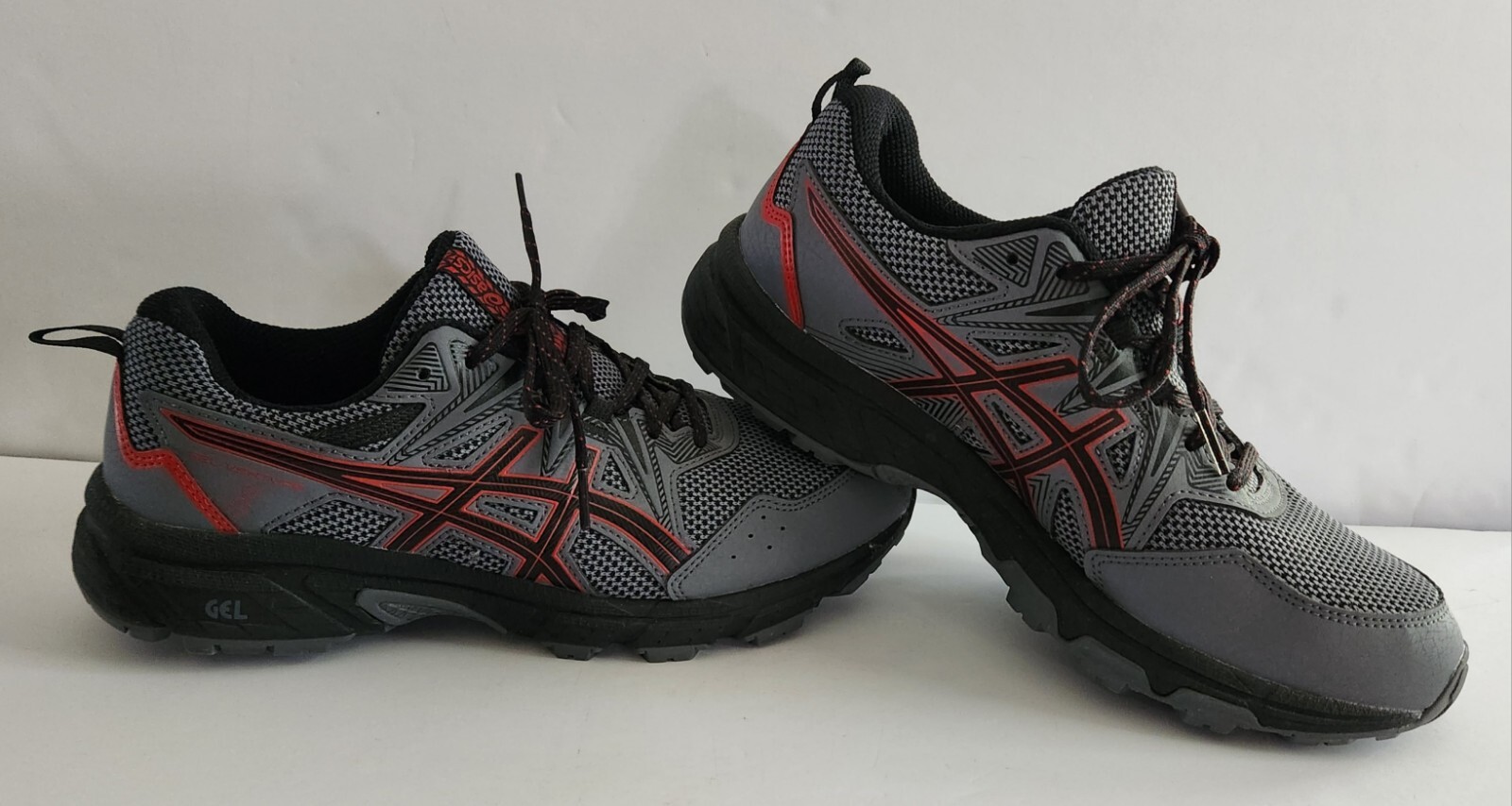 Mens Asics Gel Venture 8 Trail Running Shoes Sneakers… - Gem