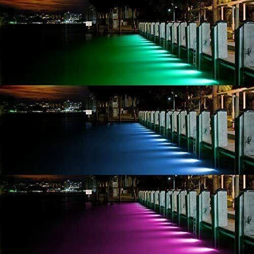Lumitec Mantis Underwater Dock Lighting System RGBW Full-Color | eBay