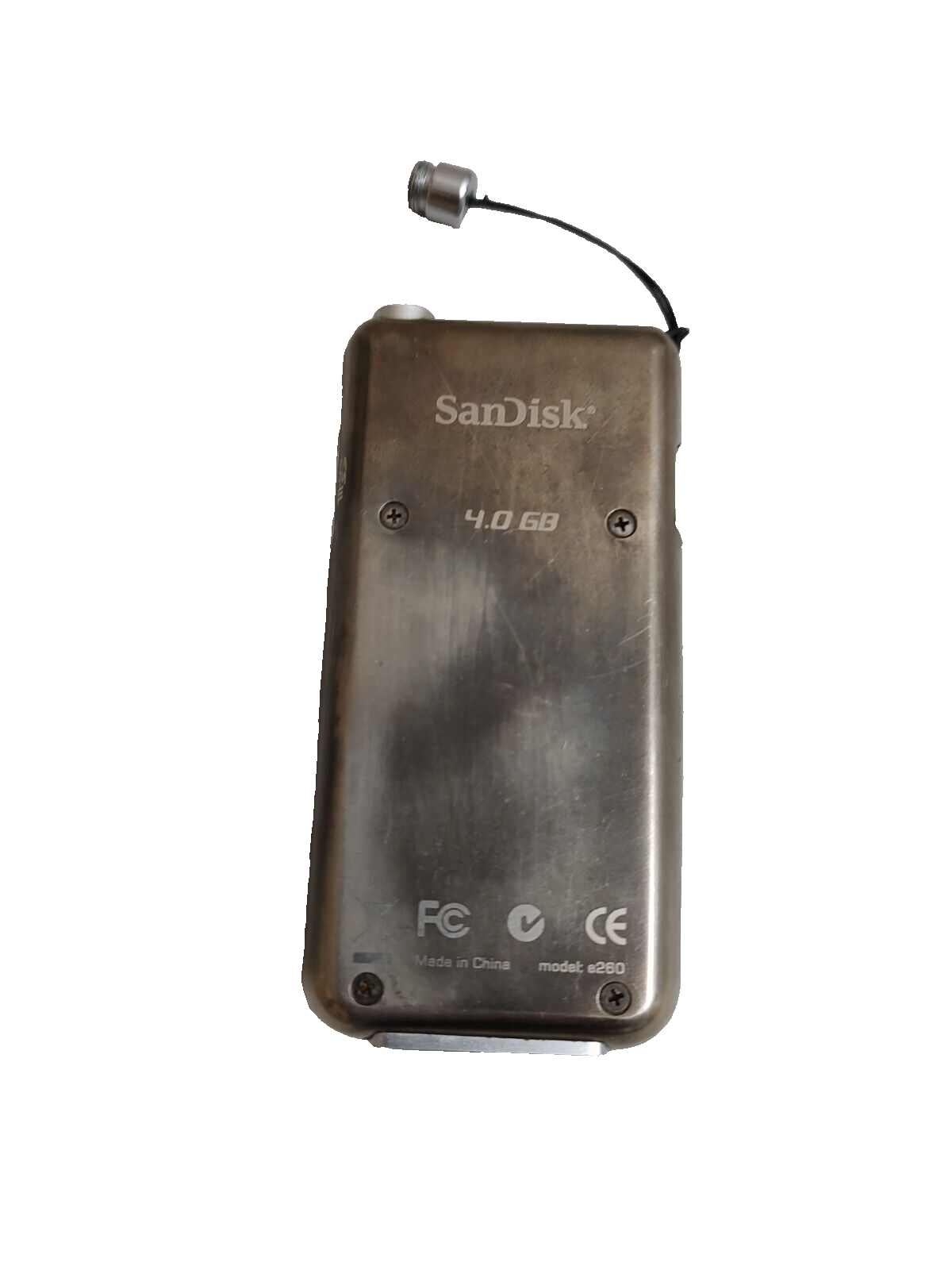 SanDisk Sansa e260 Black ( 4 GB ) Digital Media Player 619659026363 | eBay