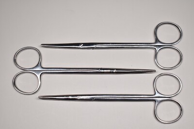 V. Mueller RH1650 Metzenbaum Scissors, Curved, Blunt/Blunt 5 3/4" - LOT ...