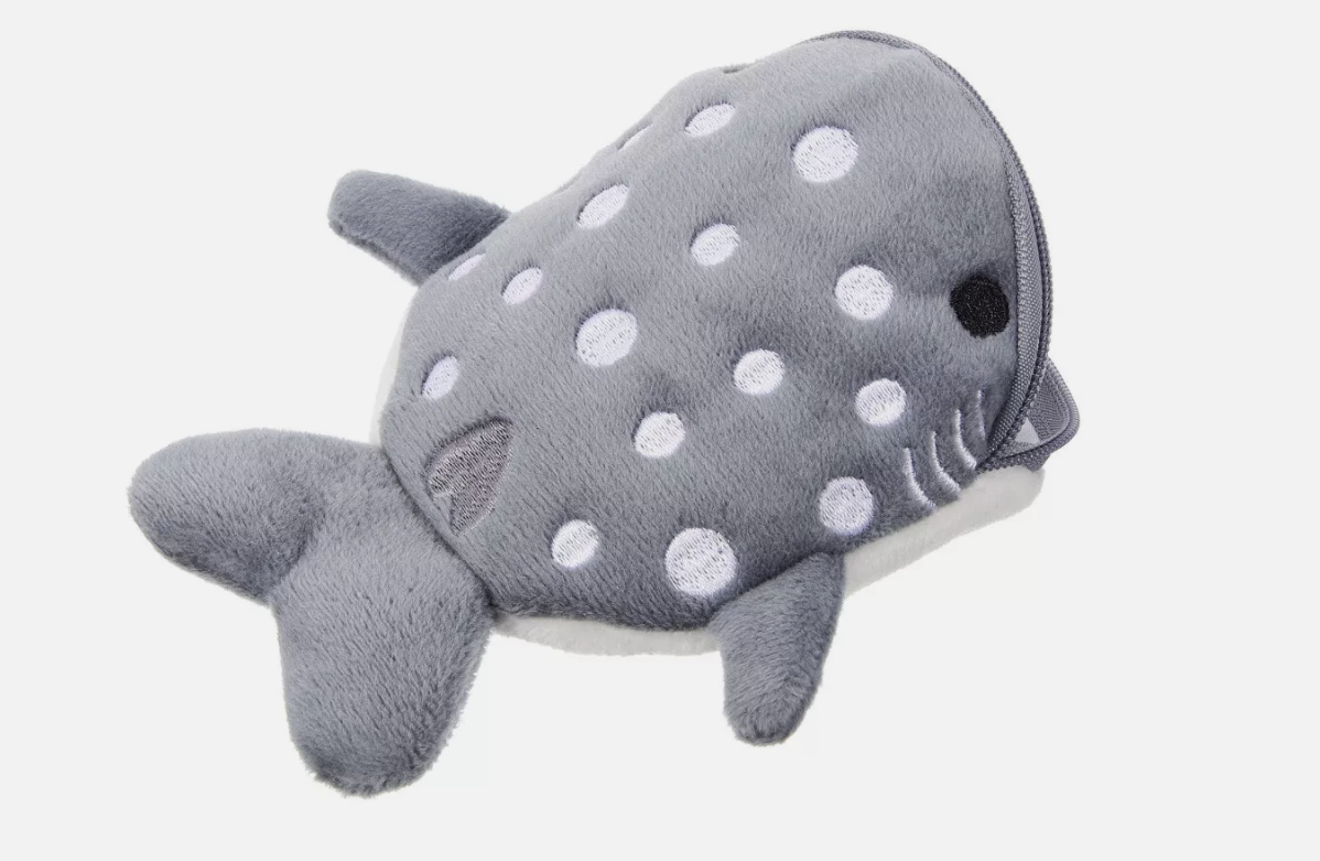 Whale Shark Coin Purse Portable Plush Coin Bag Cute Key Earphone Pouch ...