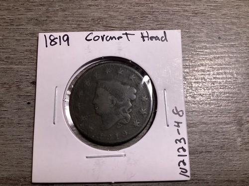 1819-Coronet Liberty Head Large Cent w/Small Date-102123-48 | eBay