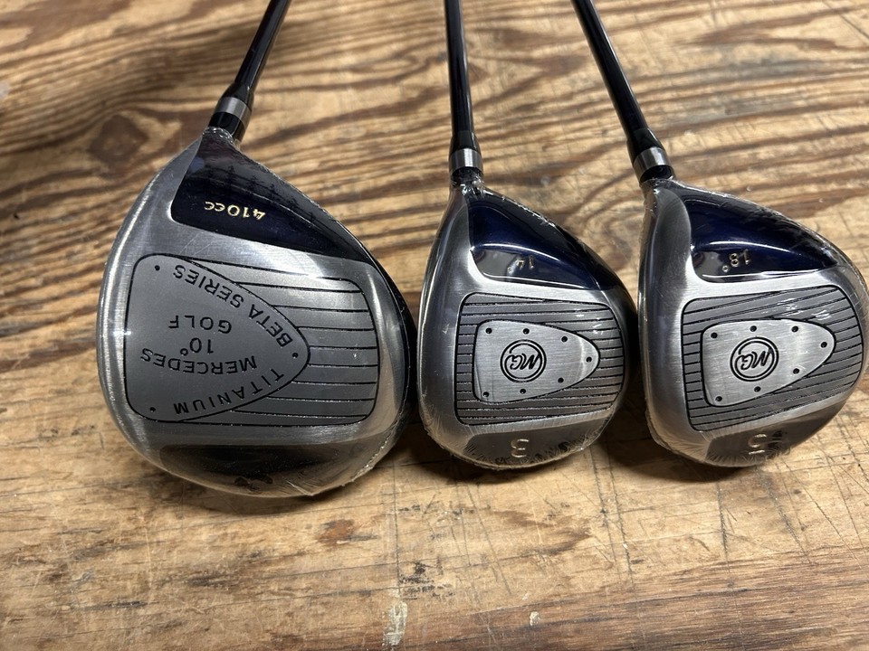 Mercedes Golf Wood Set Driver, 3-wood, 5-wood Mens Graphite Regular ...