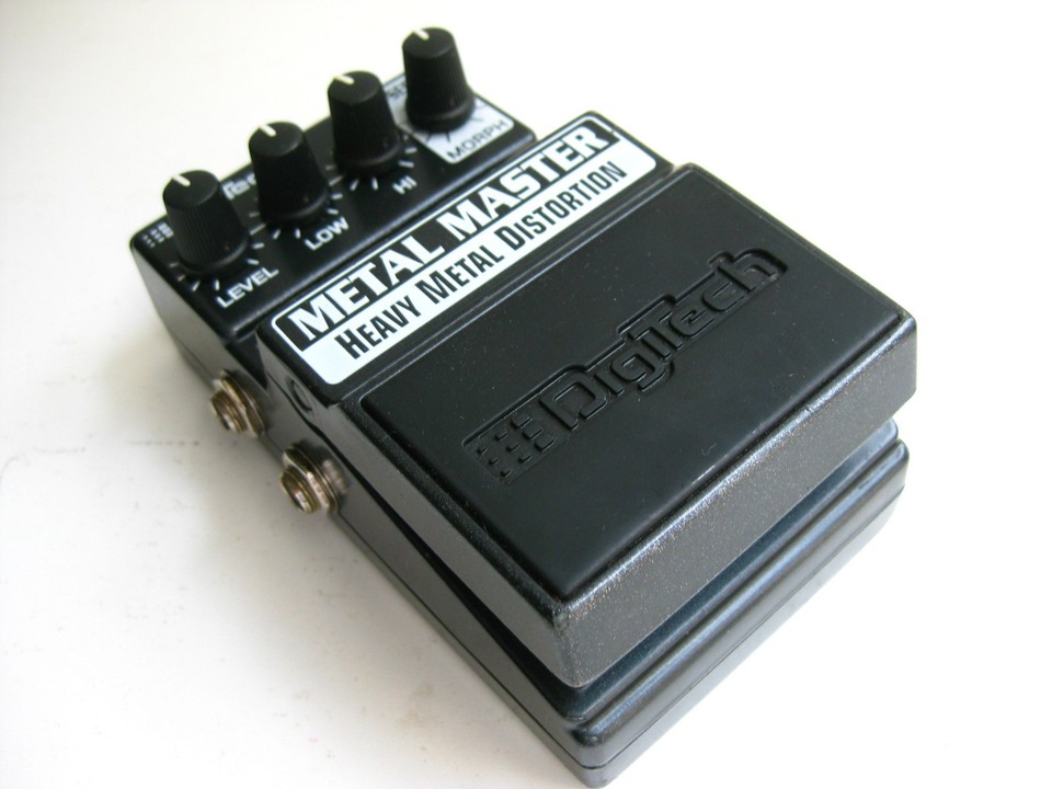 Vintage 90's Digitech Metal Master Heavy Distortion Guitar Effect Pedal ...