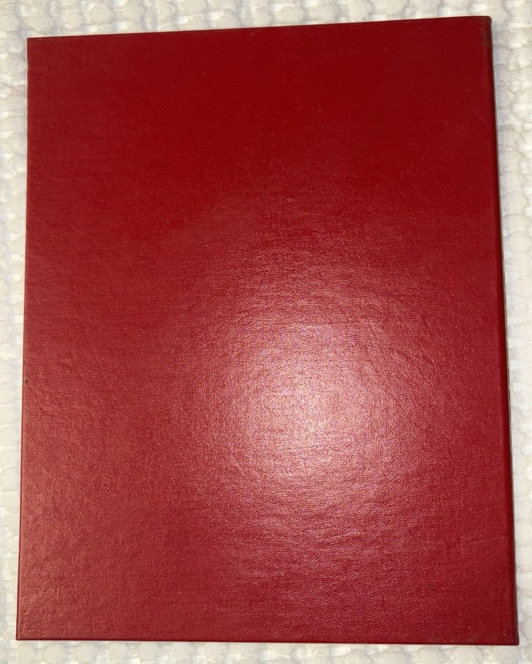 Marine Corps USMC Award Promotion Binder Hardcover Folder Ribbon ...